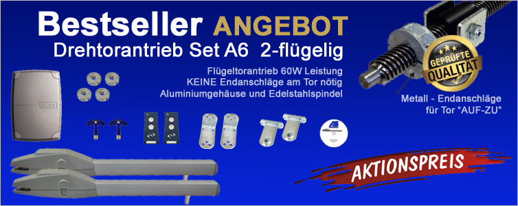 Torantriebe, Drehtorantriebe, Schiebetorantriebe, Garagentor, Flügeltor ...
