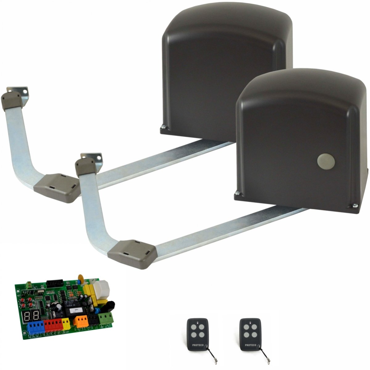 Drehtorantrieb Armor 2-flügelig mit Endlagen AUF / ZU e