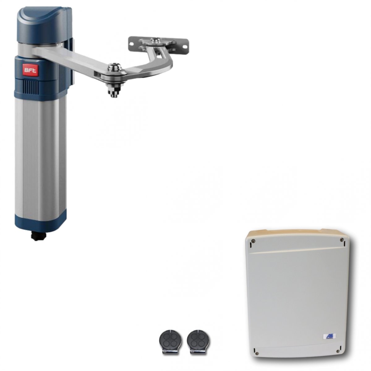 Drehtorantrieb E5 mit Rutschkupplung 2-flügelig. Flügel