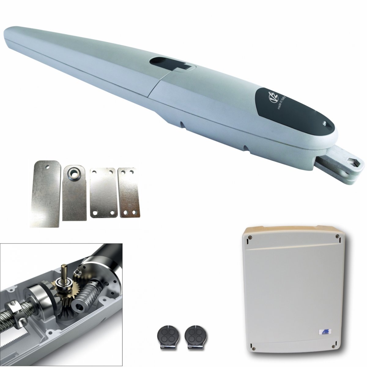 Drehtorantrieb Set S6-750 6,0m und 750kg mit Endanschla