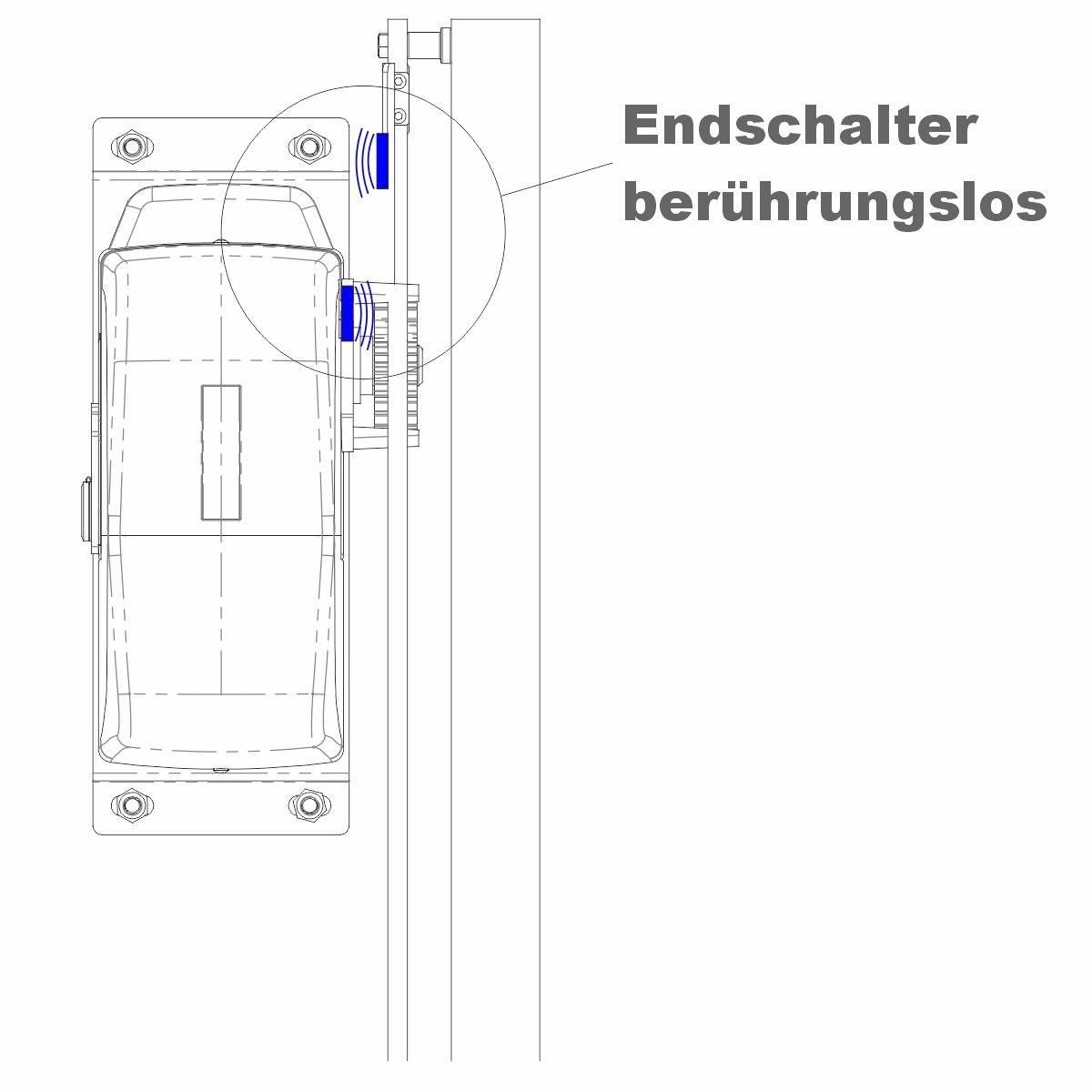 Schiebetorantrieb Torantrieb SLIDE-800