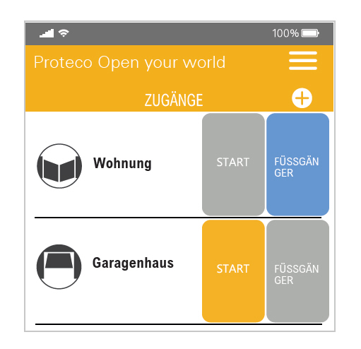 PROTECO SMART BOX: App-Steuerung WIFI-Modul